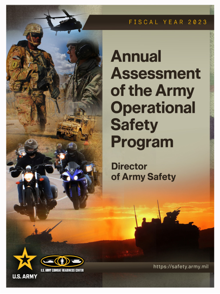 FY23 Army Safety Program Assessment | PDF | Occupational Safety And ...