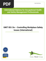 NEBOSH IDip Sample Exam | PDF