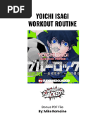 Katsuki Bakugo Workout PDF | PDF | Strength Training | Physical Fitness
