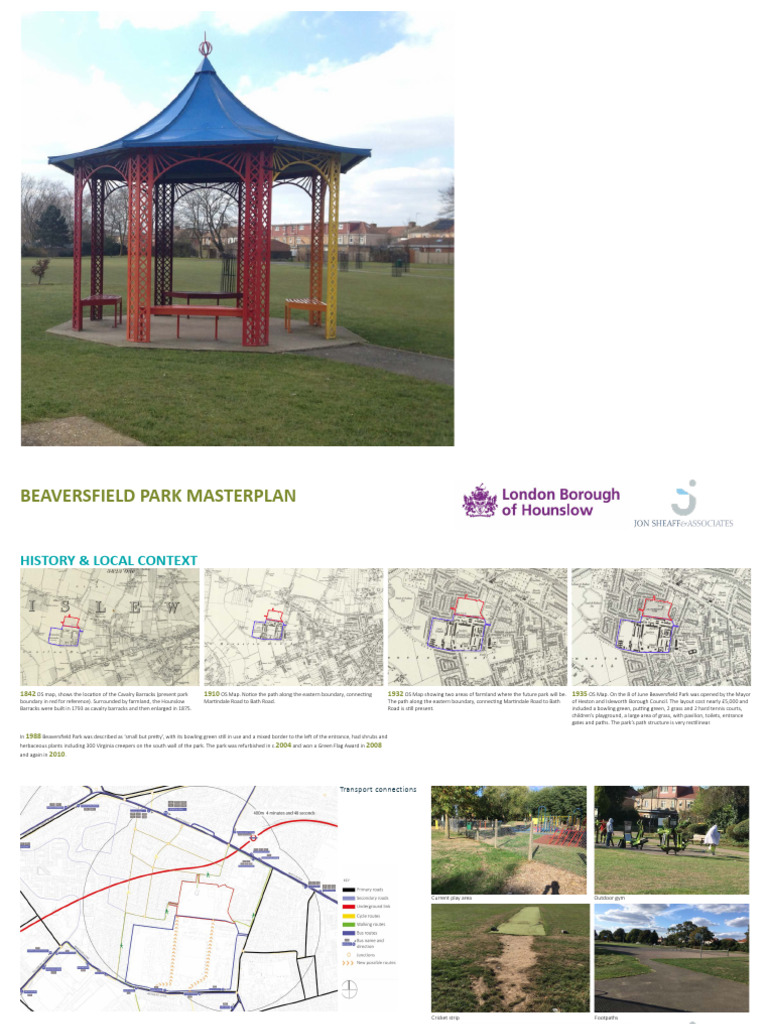 Masterplan For Beaverfields Park | PDF | Trees | Parks