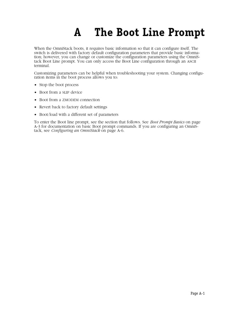 os_ap0a | PDF | Booting | Command Line Interface