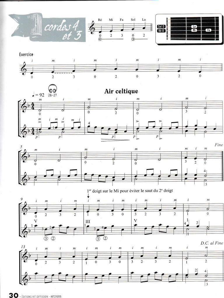 Exercices de musique celtique | PDF