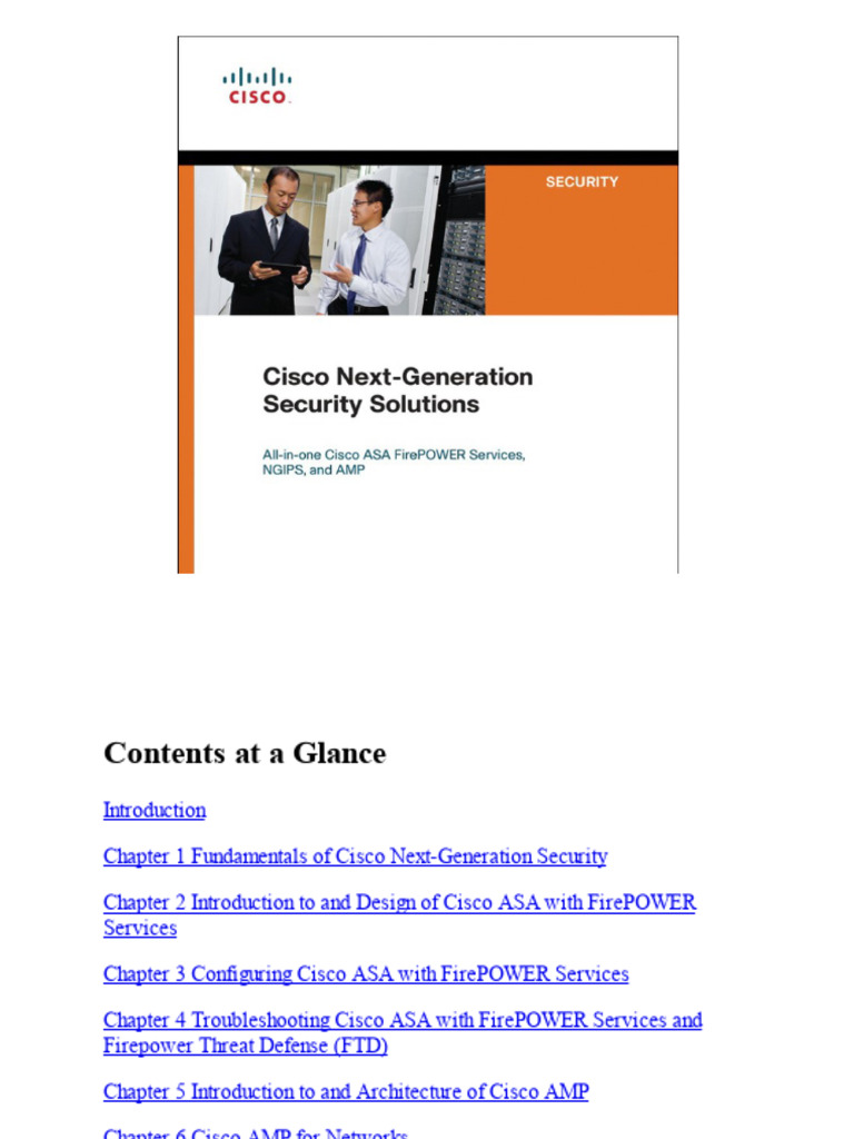 Cisco Next-Generation Security Solutions-1 | PDF | Malware | Antivirus ...