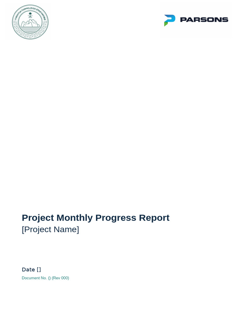 Monthly Project Progress Report | PDF