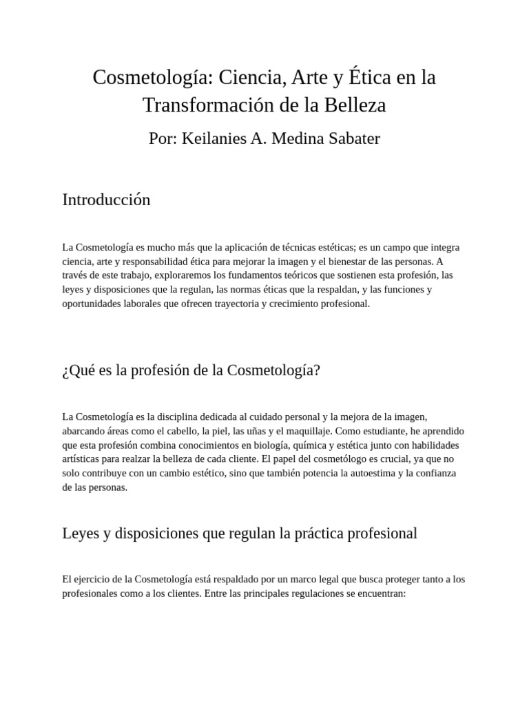 Línea del Tiempo en Cosmetología | PDF | Calidad (comercial ...
