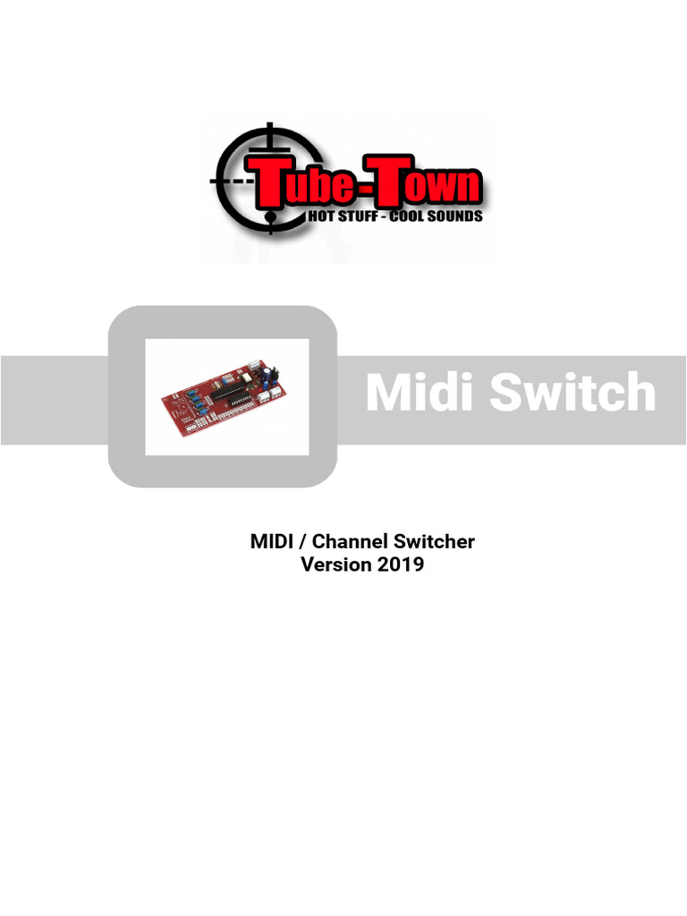 MIDI Channel Switcher Guide 2019 | PDF | Relay | Power Supply