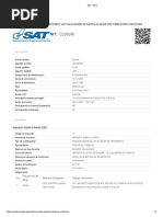 Portal SAT - Impresión de RTU - Guatemala | PDF | Impuesto sobre la ...