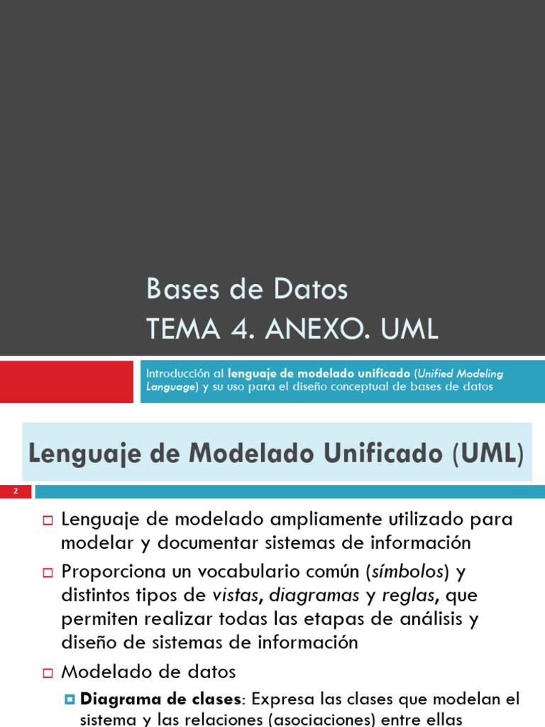 Clase Asociativa en UML para Bases de Datos | PDF | Lenguaje de ...
