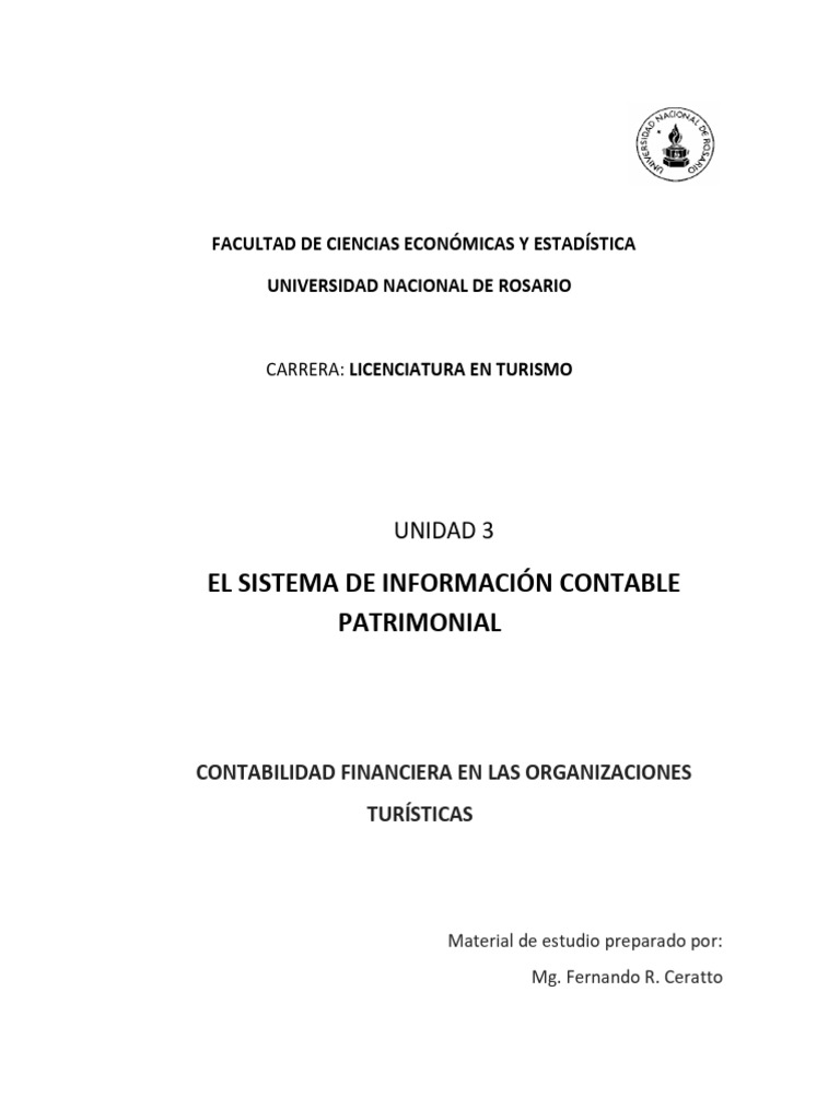 Unidad Iii - Funcionamiento Del Sistema Contable | PDF | Contabilidad | Información