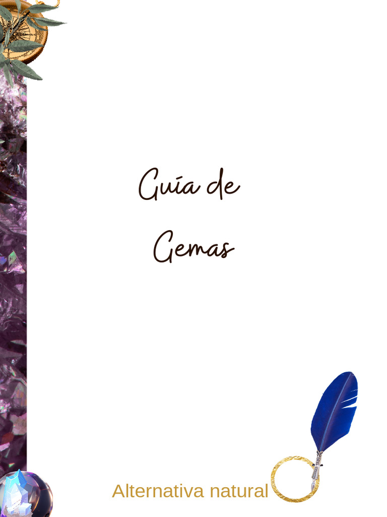 Guía 50 Gemas | PDF | Cuarzo | Minerales