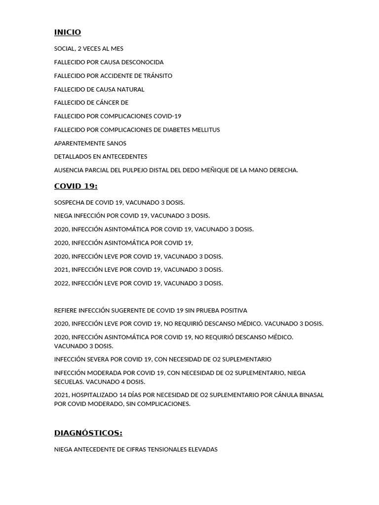 Plantilla Astrid | PDF | Rodilla | Diente