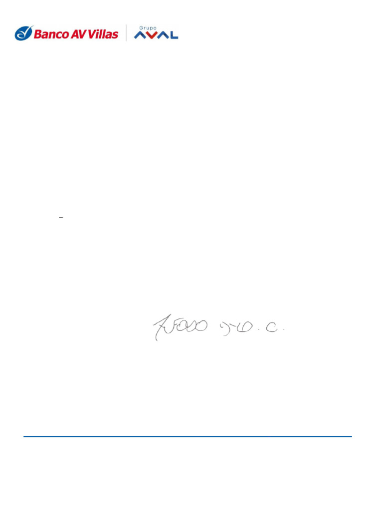 Soporte Cuenta Embargada Avvillas Jose Rodelo | PDF