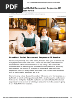 BQT Table Setup - Buffet | PDF | Buffet | Spoon