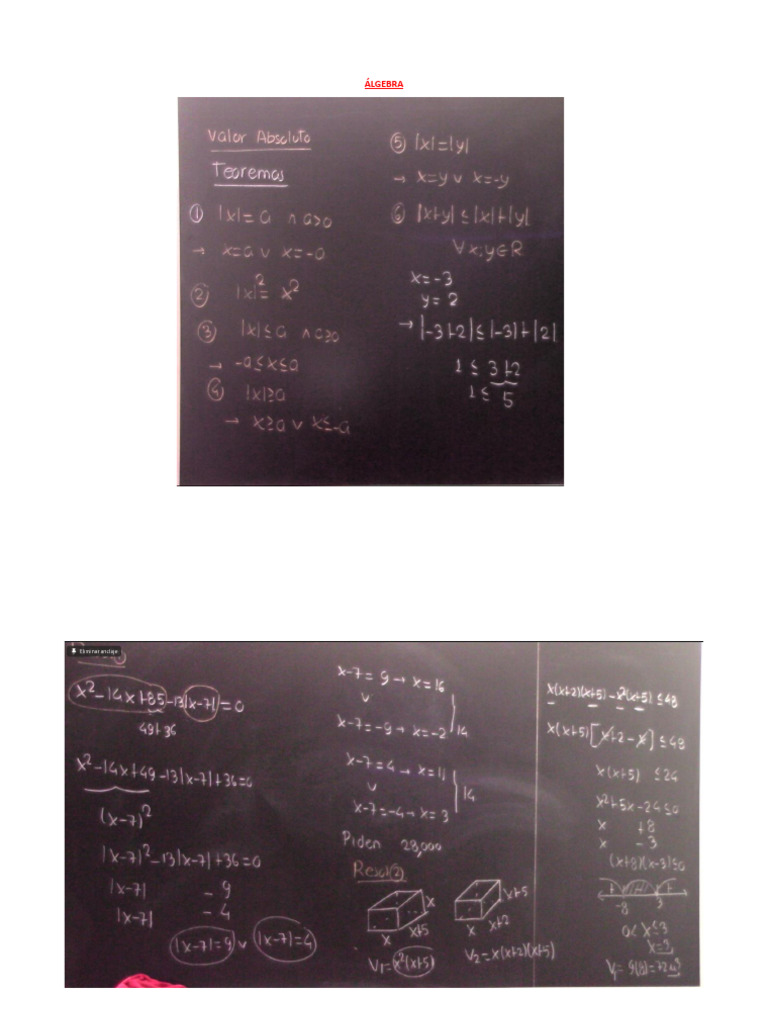 Recurso 1733862233261 ABC Álgebra Sem 7 | PDF