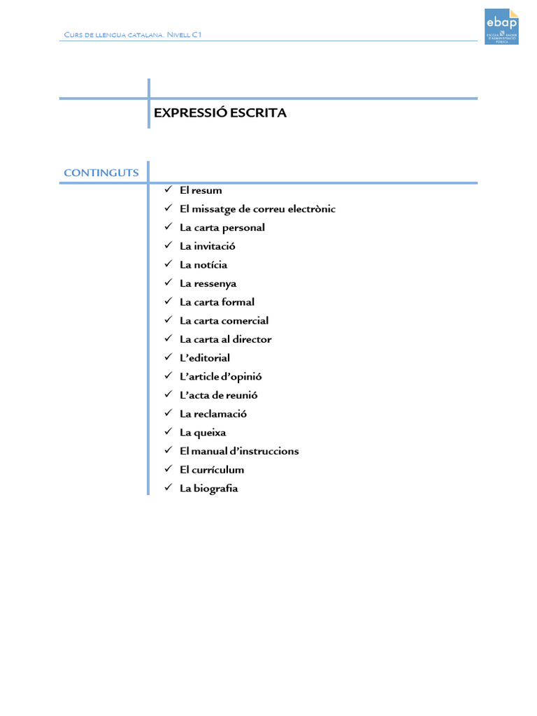 5 Expressio escrita (2021) | PDF