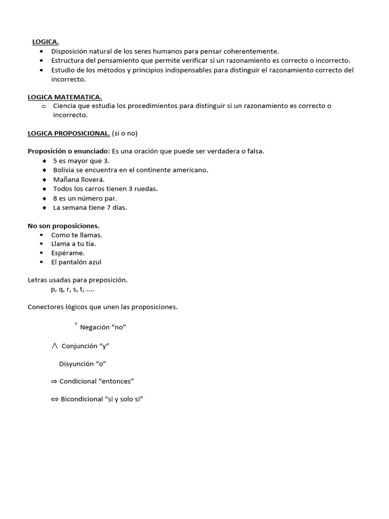 Fundamentos de Lógica y Proposiciones | PDF | Semiótica | Lógica matemática