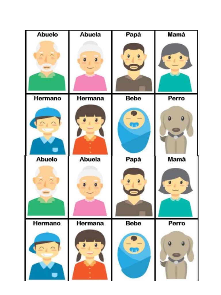 Memorama de Familia | PDF