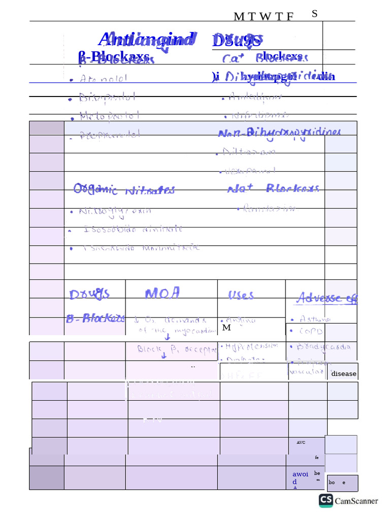 Anti-Angina With | PDF