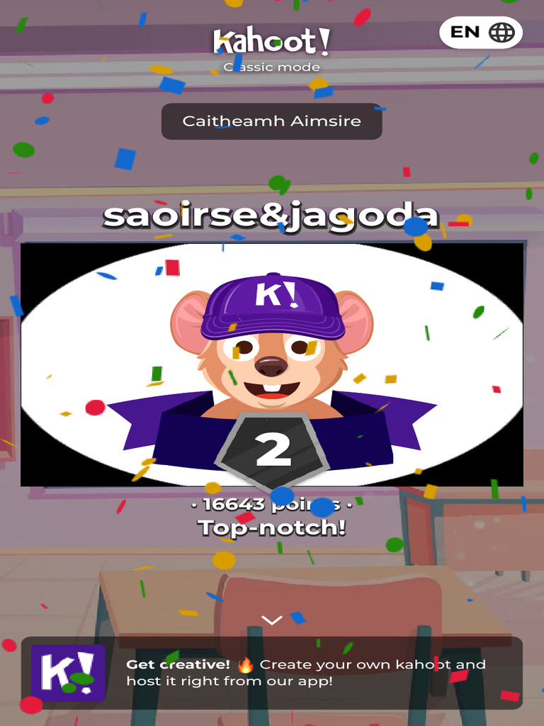 Results - Kahoot! | PDF