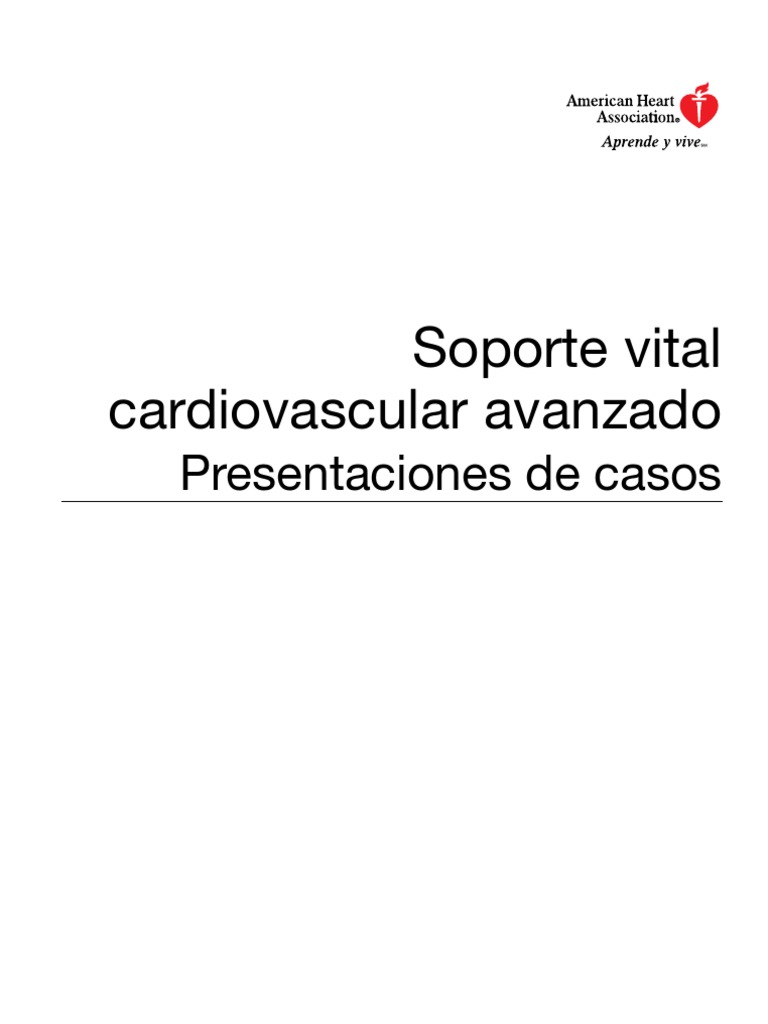 Acls Manual Instructor GOOD | PDF | Salud y bienestar | Ciencia y ...