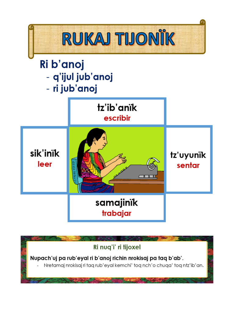 Rukaj Tijon-K - B-Anoj L1 N1 | PDF | Verbo | Unidades Semánticas