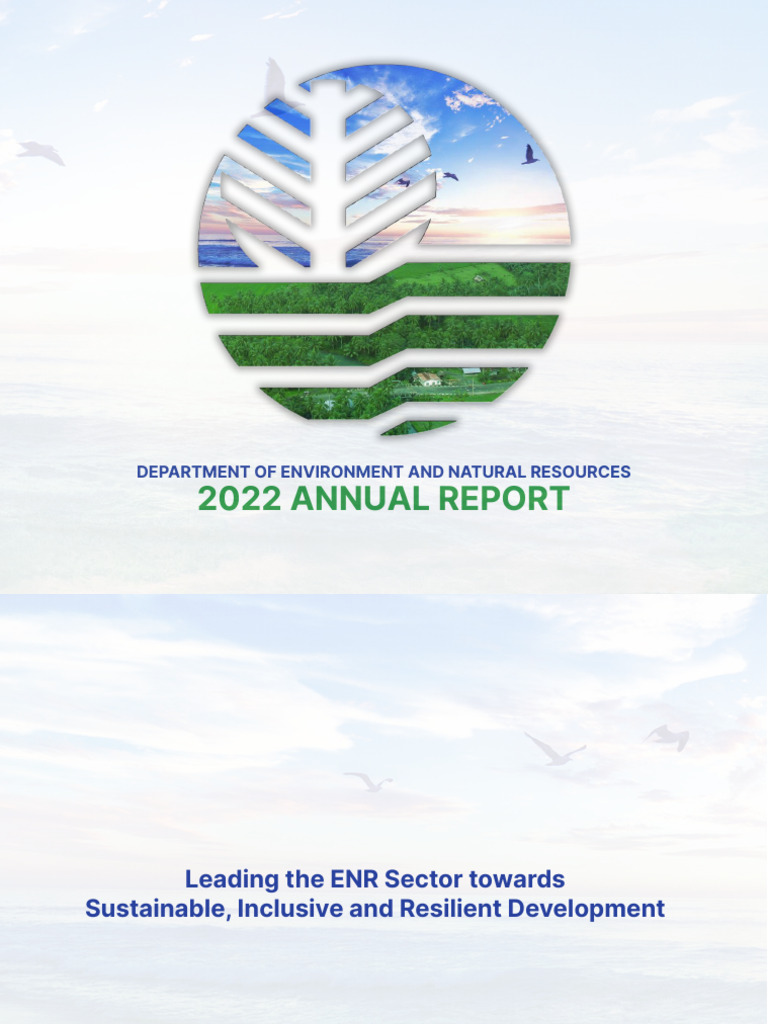 DENR Annual Report for FY2022 | PDF | Sustainability | Mining
