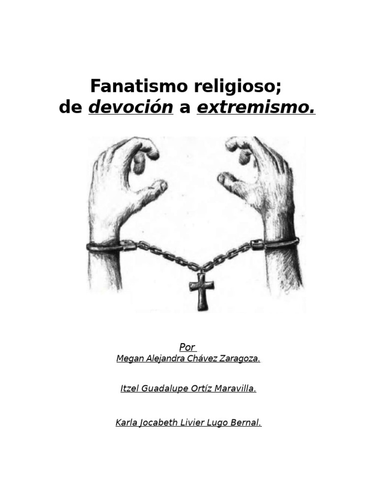 Fanatismo Religioso Investigación Científica | PDF | Violencia ...