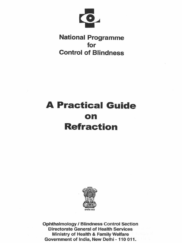 Practical Guide On Refraction | PDF | Ophthalmology | Vision