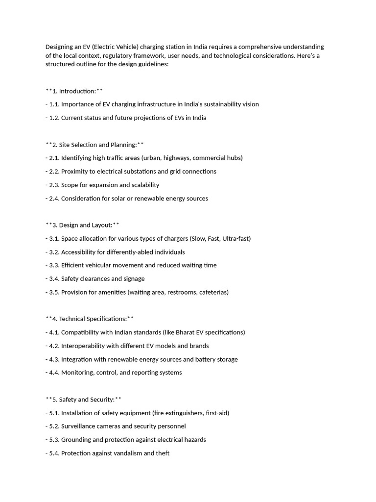 Designing An EV | PDF | Electric Vehicle | Sustainability