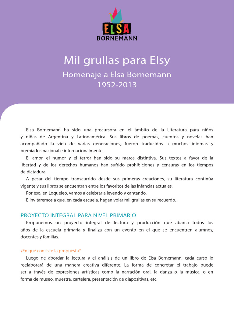 Proyecto Bornemann 2022 | PDF | Amor | Cuentos
