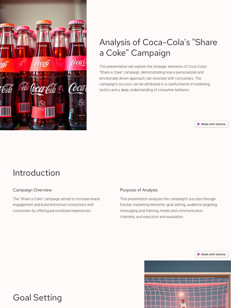 Analysis of Coca Colas Share A Coke Campaign | PDF | Brand | Coca Cola