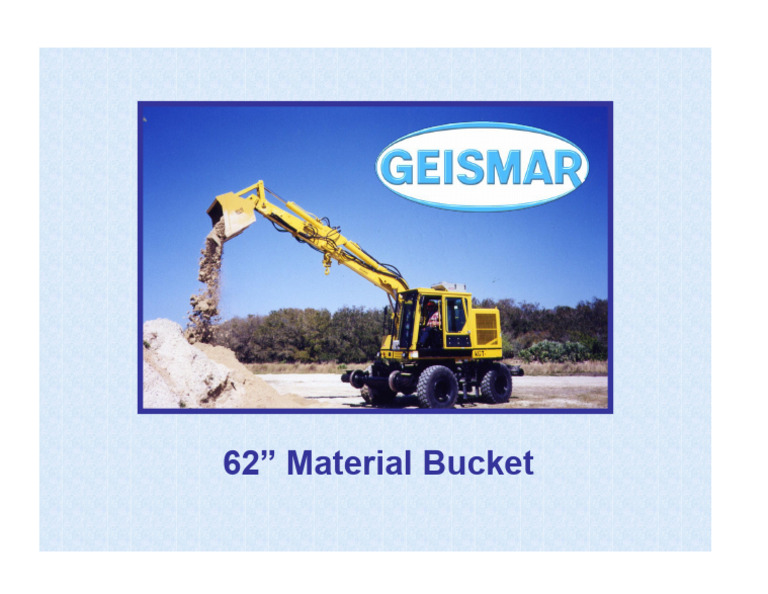 62 Inch Material Handling Bucket | PDF