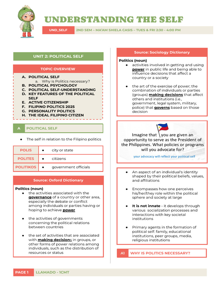 Understanding Political Self in Context | PDF | Attitude (Psychology ...