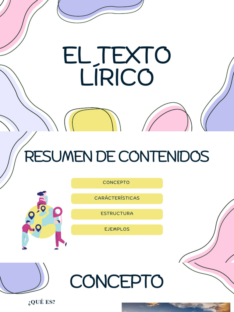 Guía del Texto Lírico: Características y Tipos | PDF