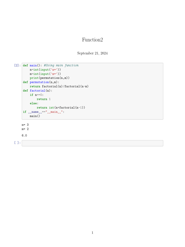 LectureB2 Function2 | PDF