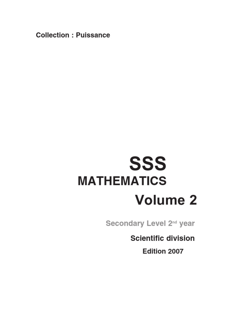 Mathematics for 2nd Year Science Students | PDF | Asymptote | Analytic ...