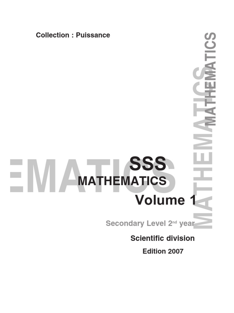 Al Ahlia - Mathematics - Grade 11 Scientific - Student Book - Volume 1 ...