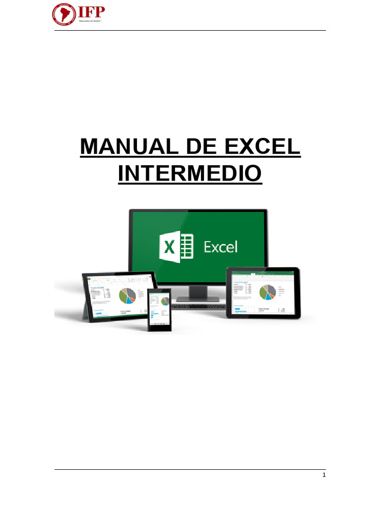 Manual de Excel Intermedio | PDF | Interés | Microsoft Excel