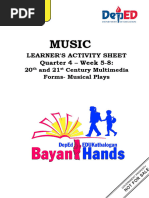 Q4 Music 10 Module 1 | PDF