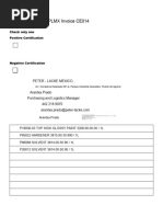 TSCA Declaration Template | PDF