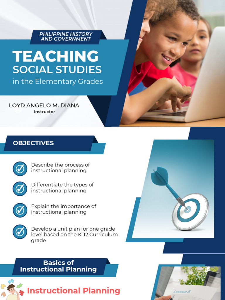 Lesson 5 - Basics of Instructional Planning | PDF | Lesson Plan | Teachers