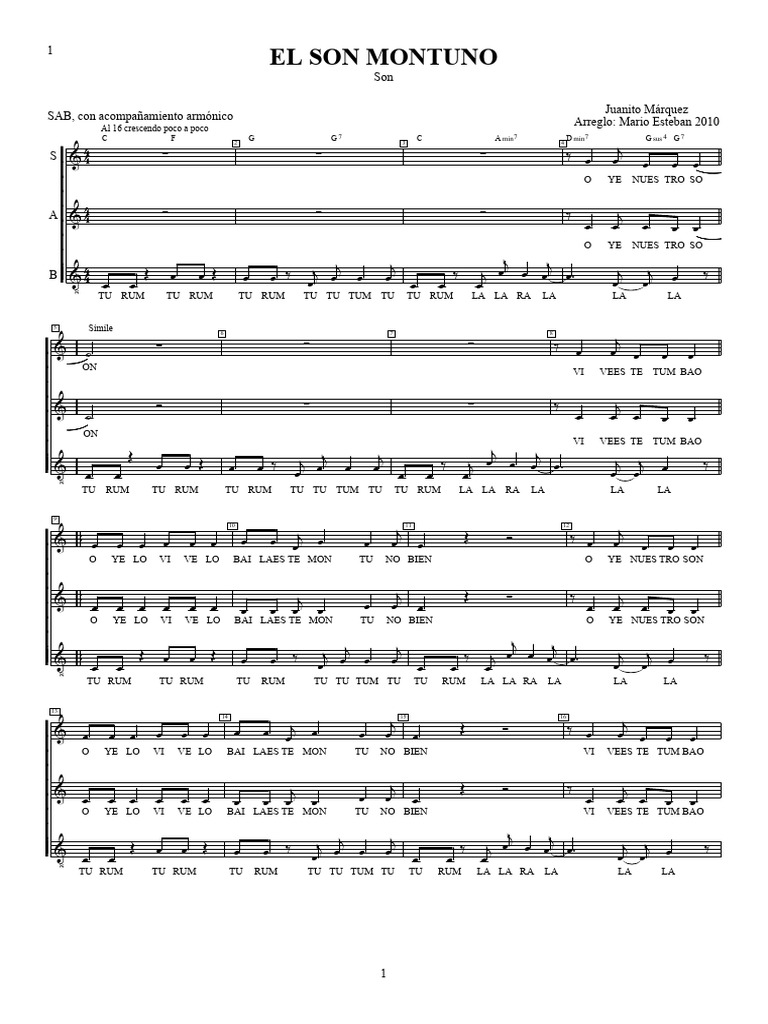 El Son Montuno | PDF