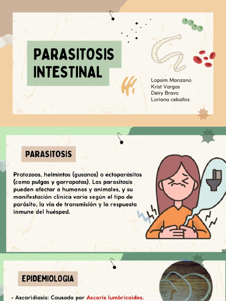 Parasitosis intestinal (2) | PDF | Diarrea | Especialidades Medicas