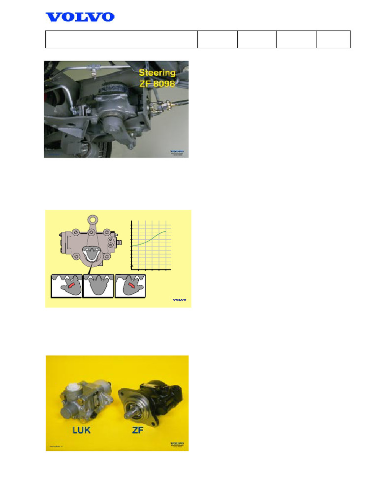 ZF8098 Steering Gear Overview | PDF | Pump | Valve