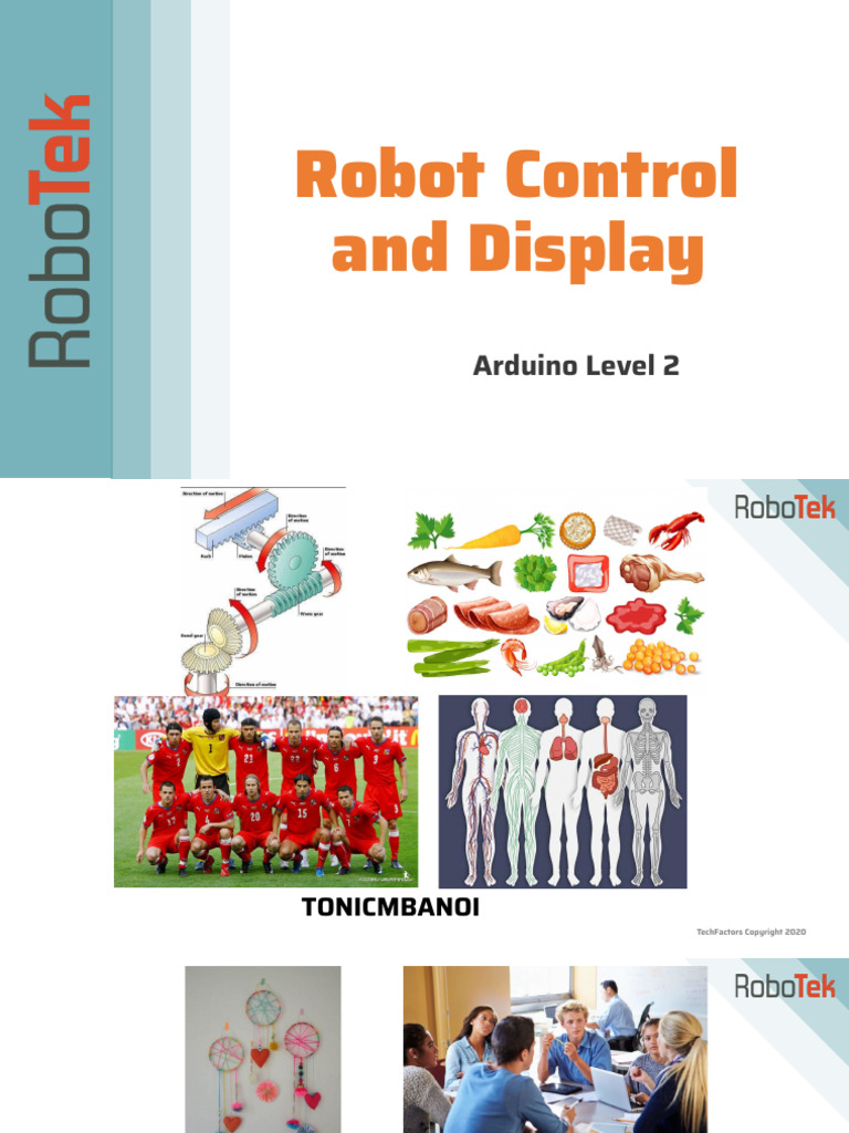 F0.5 RoboTek Arduino Level 2 GR 11 H and NH GR 12 NH | PDF | Arduino | Rgb Color Model