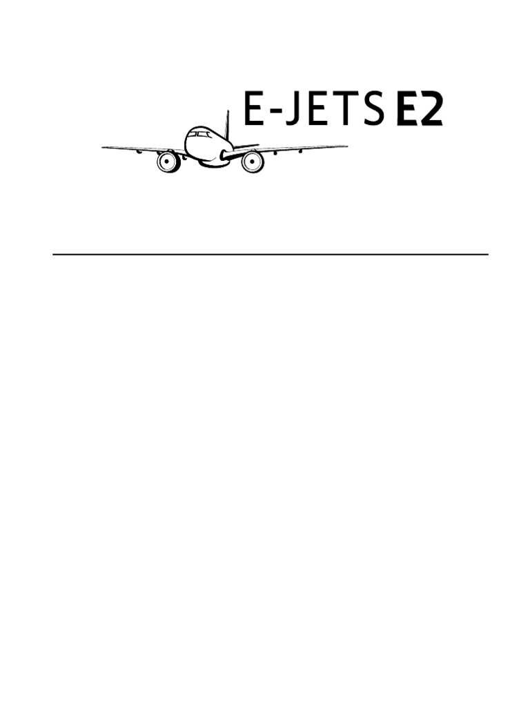E Jets E2 Apm e Jetse2 | PDF | Landing Gear | Aircraft