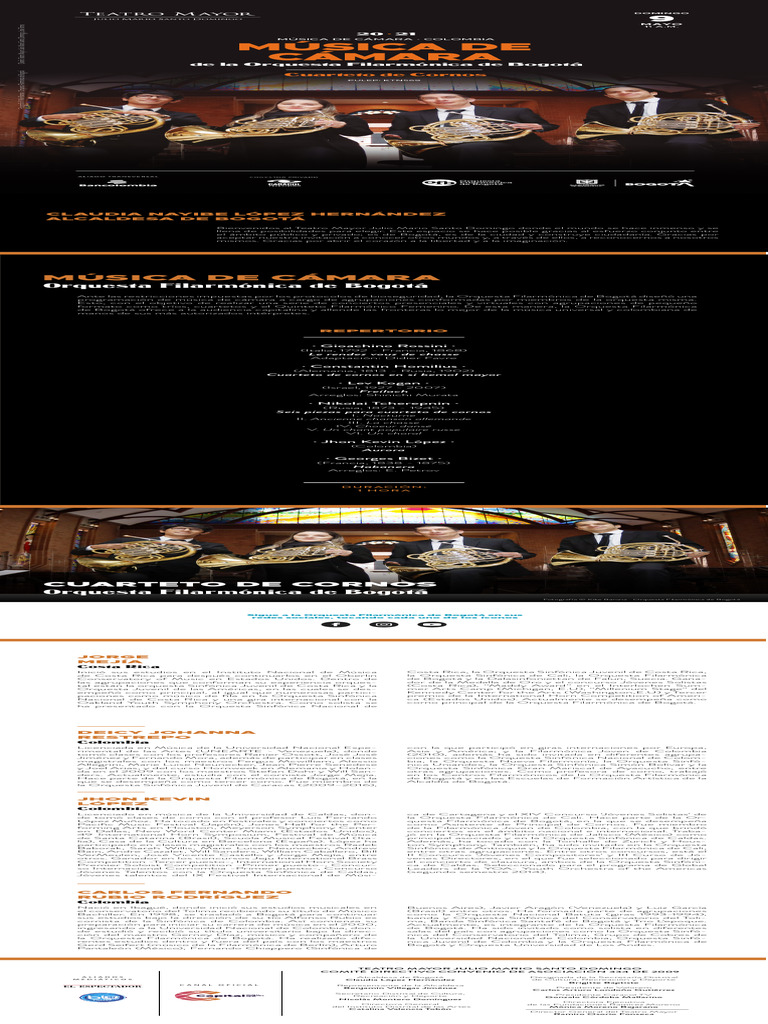 PM Cuarteto+de+Cornos | PDF | Colombia | Bogotá