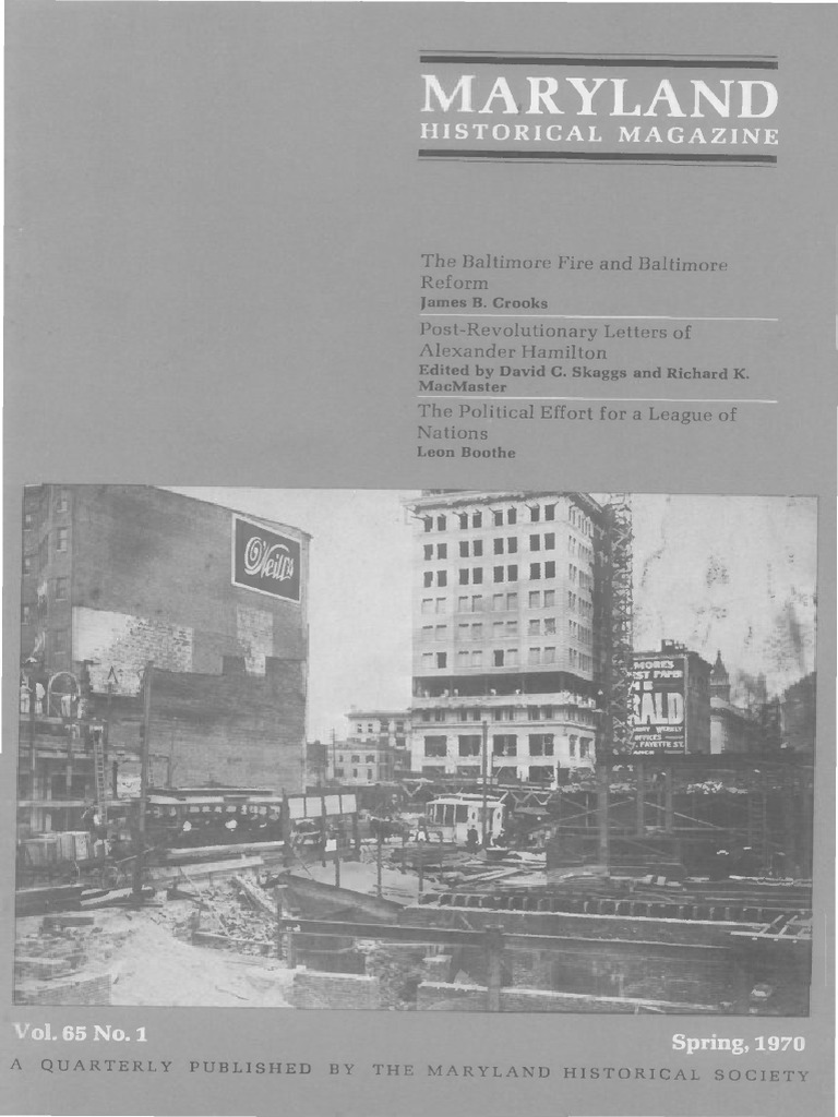 Baltimore Fire and Reform History | PDF | Maryland