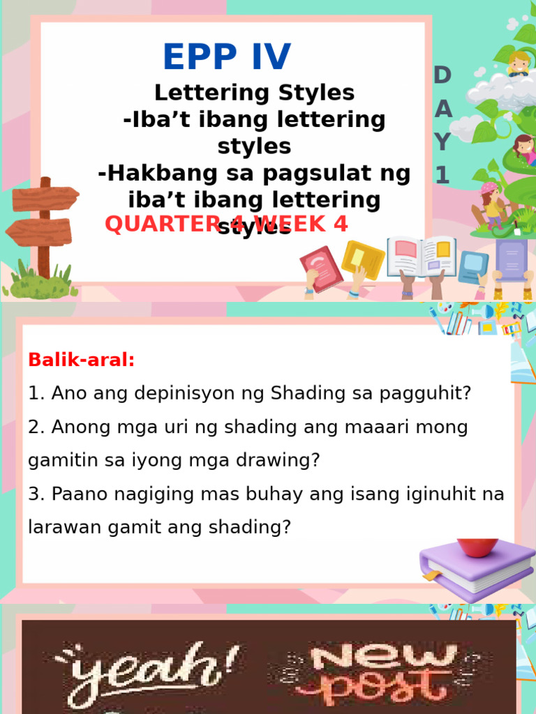 Q4 W4 Tle Matatag | PDF