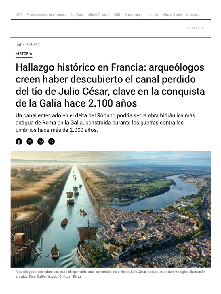 Hallazgo Histórico en Francia - Arqueólogos Creen Haber Descubierto El ...